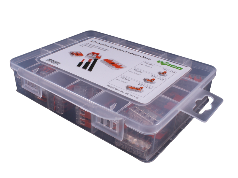 Wago 221 0.14-4mm² Connector 85pc Assortment Kit | 12 Volt Planet